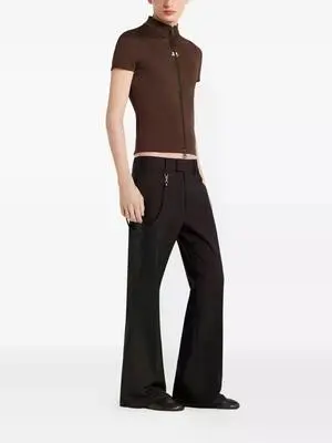 COURREGES Twill Bootcut Trousers