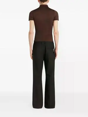 COURREGES Twill Bootcut Trousers
