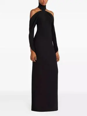 COURREGES Cut-out Long-sleeve Gown