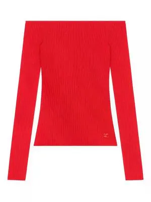 Courreges Off The Shoulder Sweaters For Women