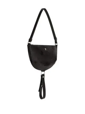 COURREGES Holy Eclipse Leather Shoulder Bag