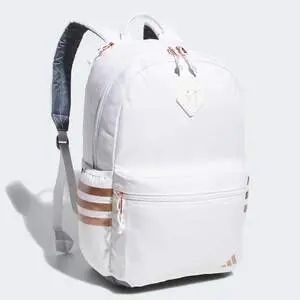 Adidas Classic 3s 5 Backpack - White / Rose Gold Metallic