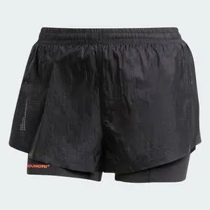 Adidas X Hermanos Koumori 2-in-1 Running Shorts - Black