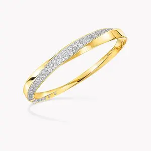 Graff Spiral Diamond Bangle