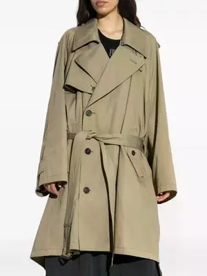 Balenciaga Belted Single-breasted Trench Coat