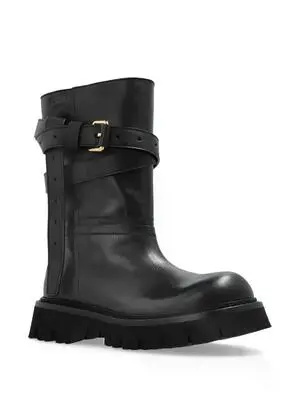 Moschino Buckle-strap Boots