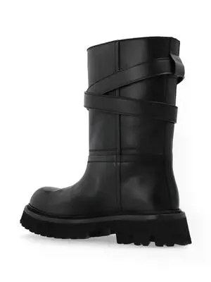 Moschino Buckle-strap Boots