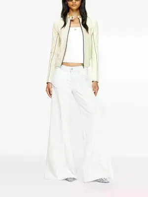 DIESEL® D-akii 09m08 Flared Jeans - White