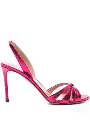 AQUAZZURA Tati 85mm Slingback Sandals - Pink