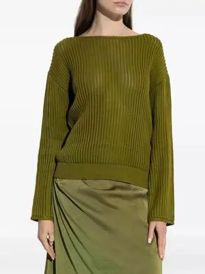 Theory Ribbed Pima Cotton Sweater