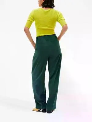 GANNI Pleat-detail Trousers
