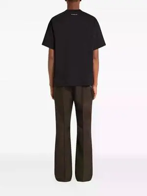 COURREGES Logo-embroidered Short-sleeve T-shirt
