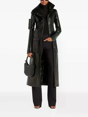 COURREGES High-shine Trench Coat