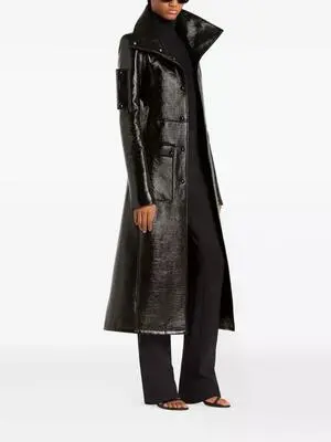 COURREGES High-shine Trench Coat