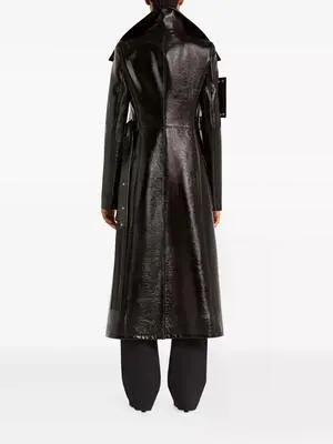 COURREGES High-shine Trench Coat