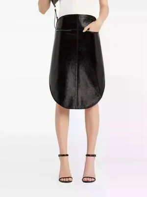 COURREGES High-waisted Skirt