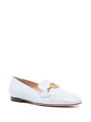 Bally Logo-plaque Leather Loafers
