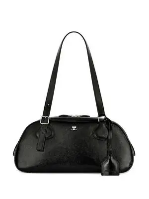 COURREGES Leather Shoulder Bag