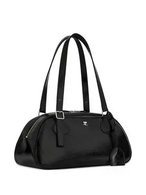 COURREGES Leather Shoulder Bag