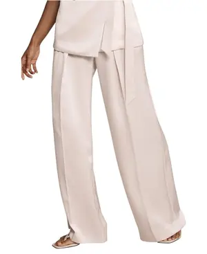 Mint Velvet Pleated Wide Leg Trousers