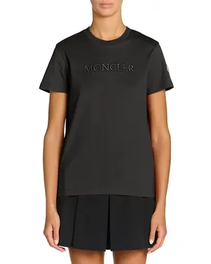 Women's Moncler Black T-shirts