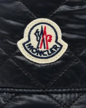Moncler Logo Bucket Hat - Navy