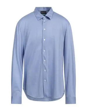 Emporio Armani Shirt Size Virgin Wool, Lyocell