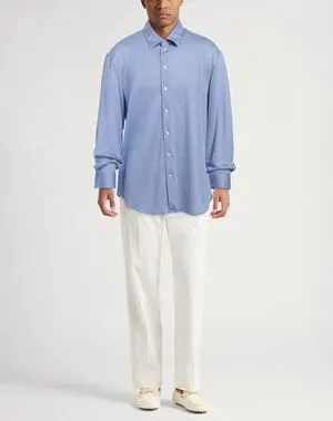 Emporio Armani Shirt Size Virgin Wool, Lyocell
