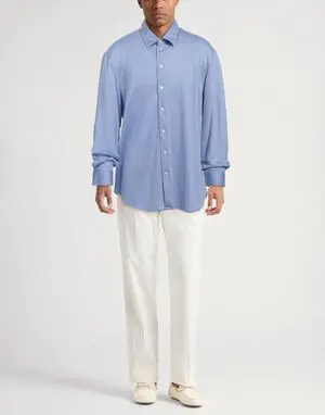 Emporio Armani Shirt Size Virgin Wool, Lyocell