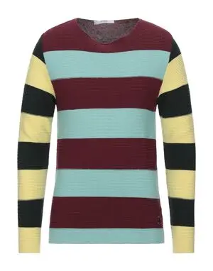 TAKESHY KUROSAWA Striped Lightweight Knit Sweater