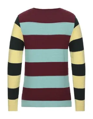 TAKESHY KUROSAWA Striped Lightweight Knit Sweater