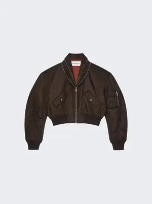 Women's Brown Bomber Jackets