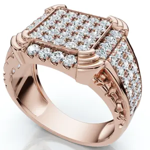 BLISS DIAMOND 2ct Diamond 14k Gold Ring - 14k Rose Gold