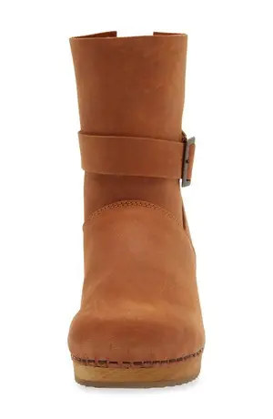 SANITA Runa Platform Bootie - Cognac