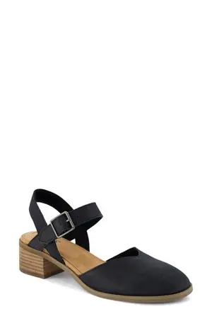 Toms Jaclyn Ankle Strap Pump - Black