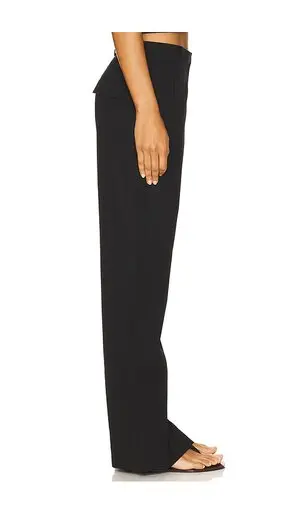 ST. AGNI 90s Split Leg Pants