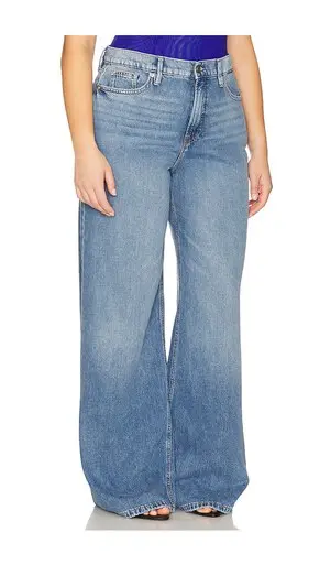 Good American Good Standard Ease Wide Leg