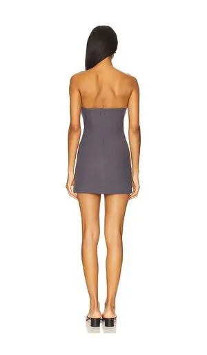 Lioness Tranquility Mini Dress - Charcoal