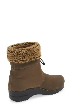 SANITA Yama Fleece Bootie - Brown