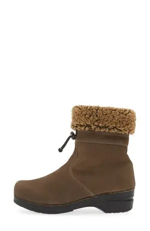 SANITA Yama Fleece Bootie - Brown