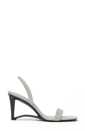 Mango Slingback Wedge Sandal