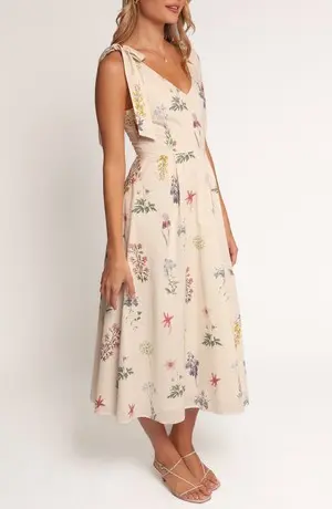 PETAL & PUP Galadriel Tie Shoulder Sundress