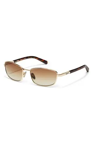 Quay 58mm Gradient Square Sunglasses