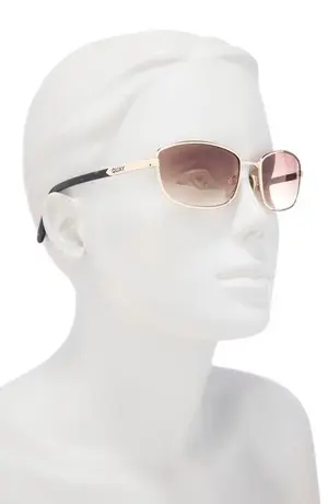 Quay 58mm Gradient Square Sunglasses