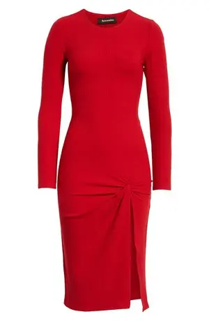 REFORMATION Piazza Ribbed Dress
