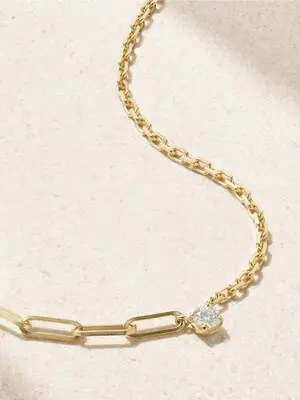 Yvonne Léon 18-karat Necklace With Diamond