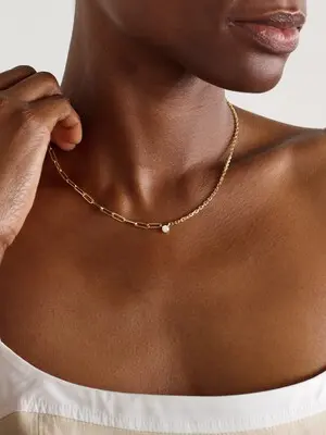 Yvonne Léon 18-karat Necklace With Diamond