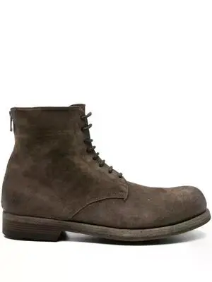 Officine Creative Lace-up Zip-up Boots