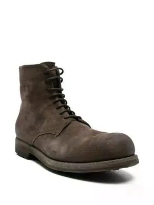 Officine Creative Lace-up Zip-up Boots