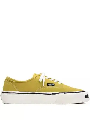 KAMIYA Herc Canvas Lace-up Sneakers - Yellow